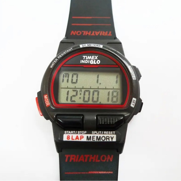 Timex | Accessories | Vintage Timex Ironman Triathlon Men Wristwatch ...